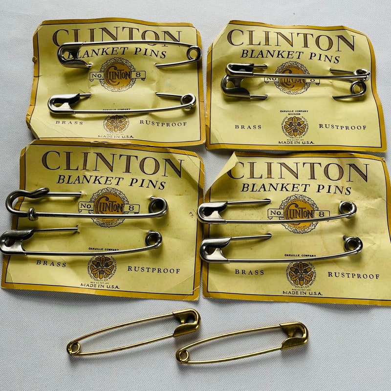 Antique Safety Pin - Etsy