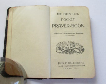 Catholic Prayer Book - Etsy