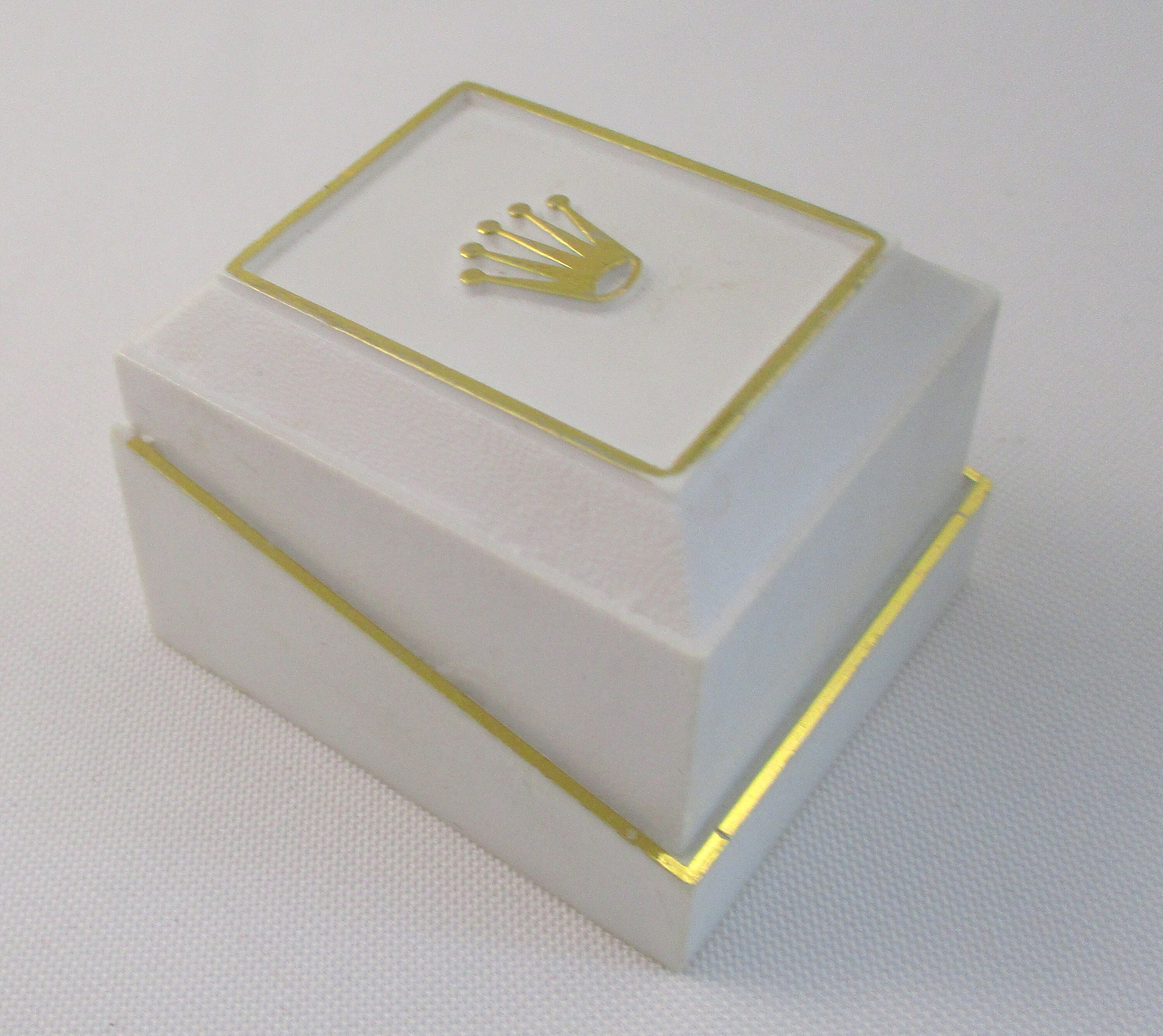 Vintage Plastic Ring Box Jewelry Presentation Case Crown | Etsy