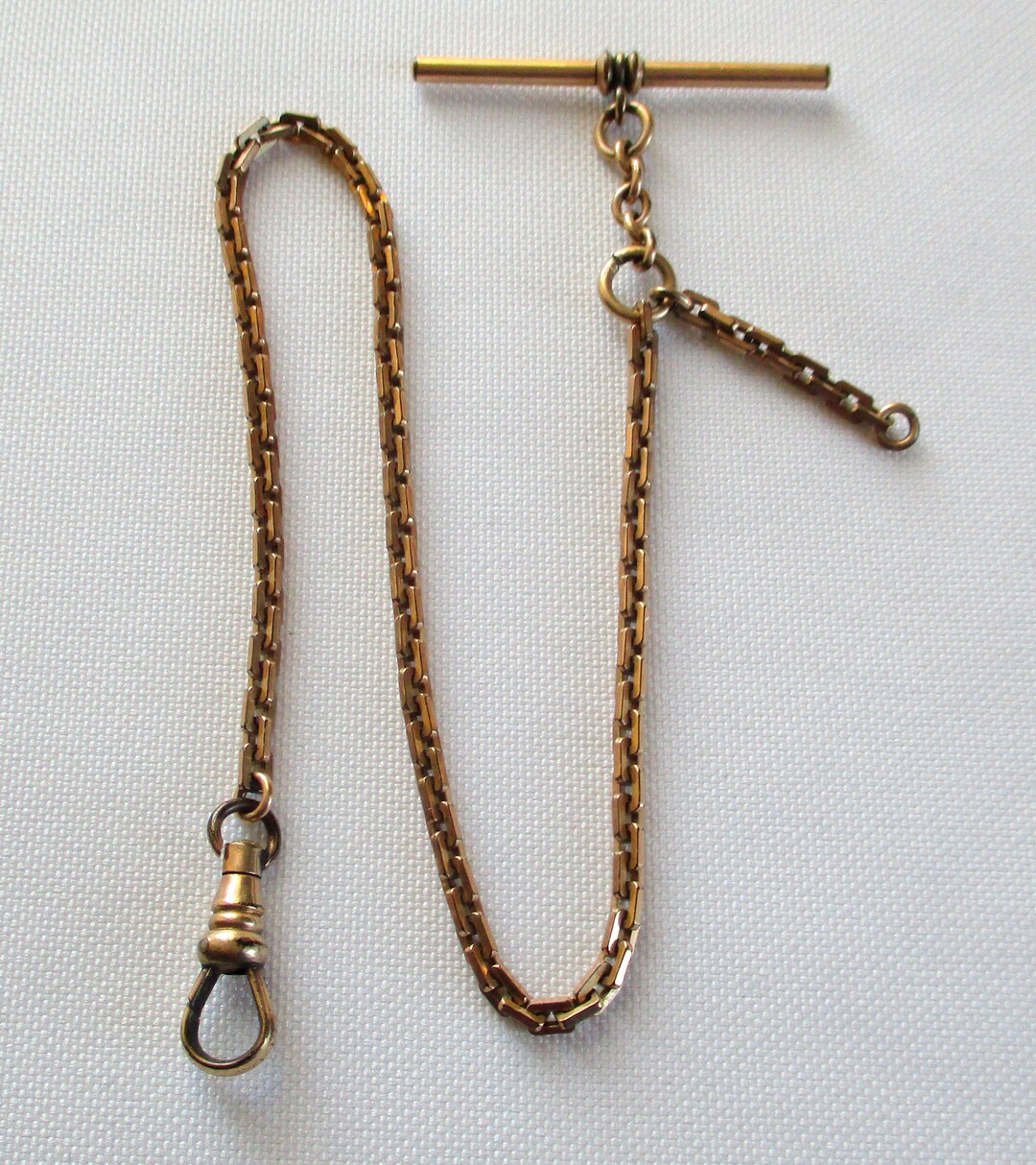 Vintage S. O. Bigney Link Pocket Watch T Bar Fob Chain - Etsy