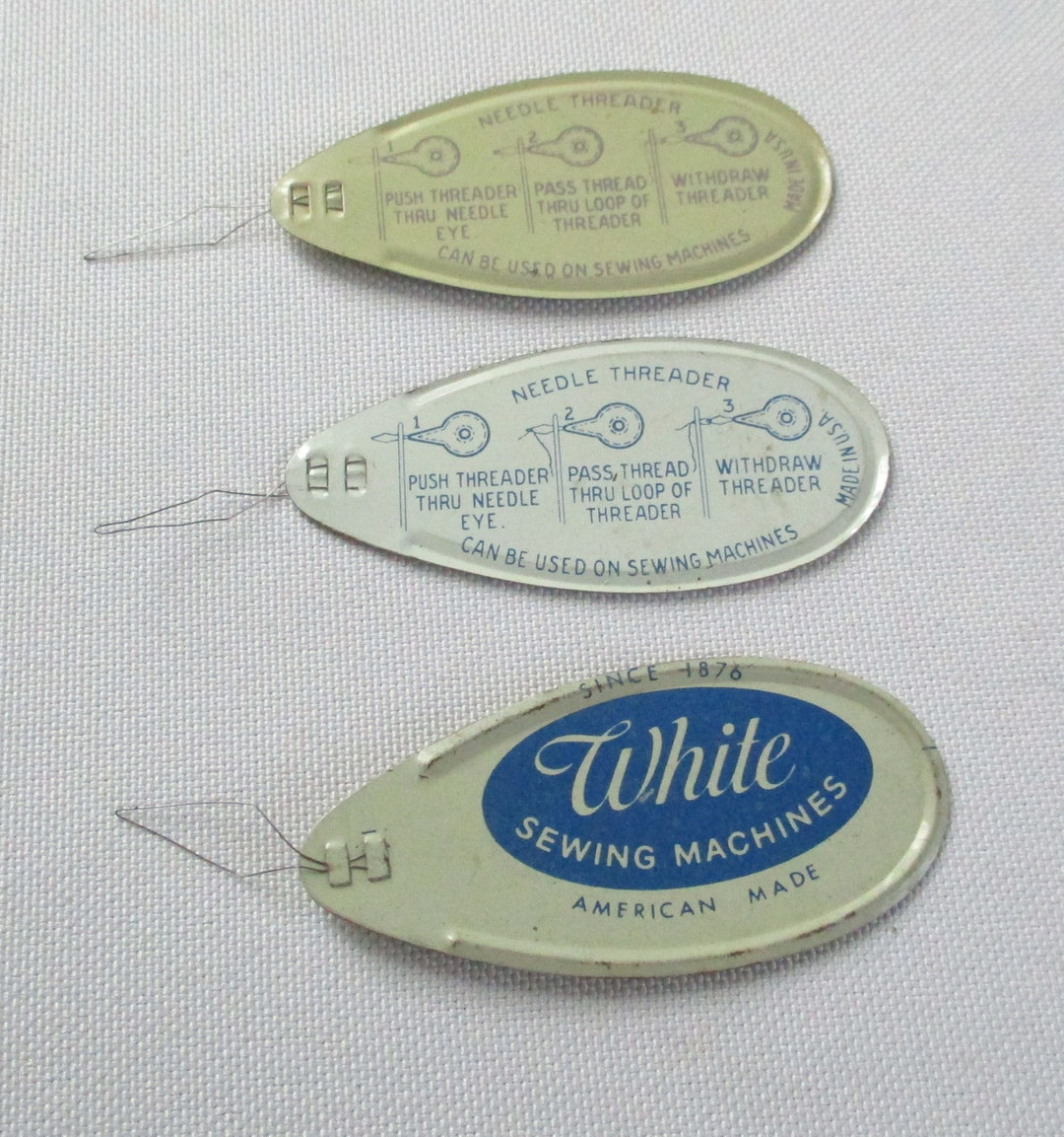 Vintage Needle Threaders Three Pieces - Etsy