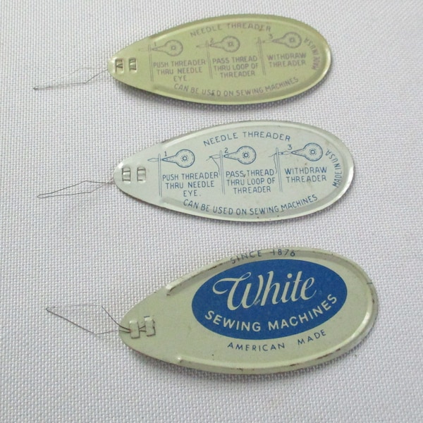 Metal Needle Threader - Etsy