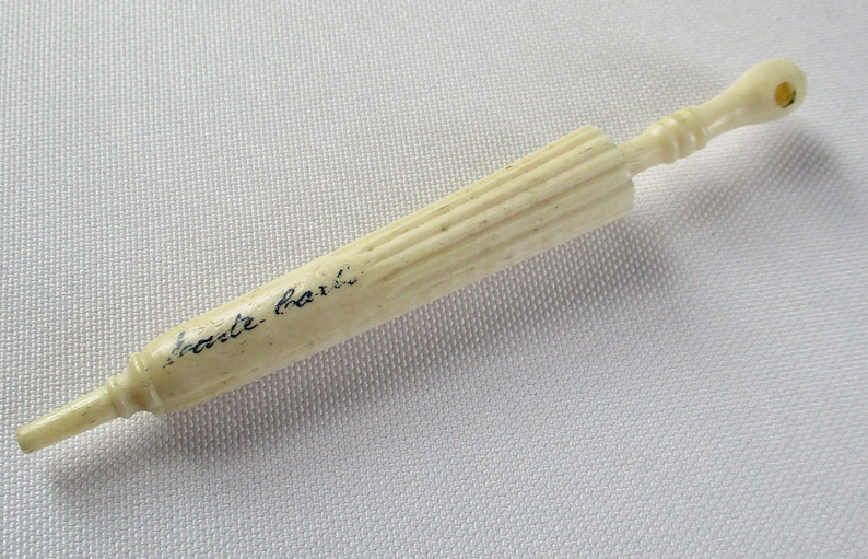 Vintage Souvenir Parasol Umbrella Bone Needle Case - Etsy