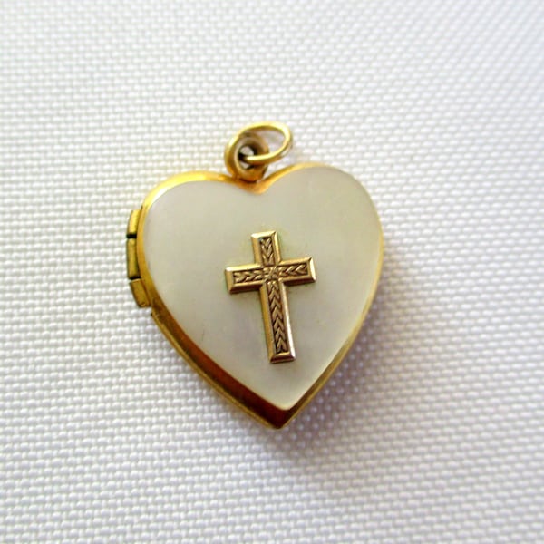 Cross Locket - Etsy