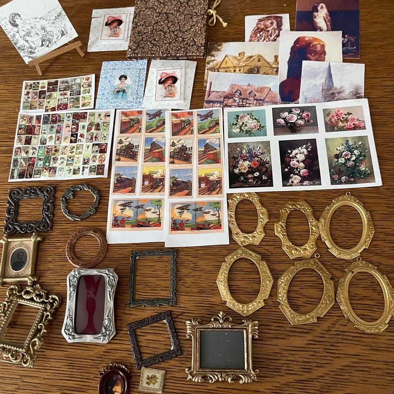 Miniature Picture Frames - Etsy
