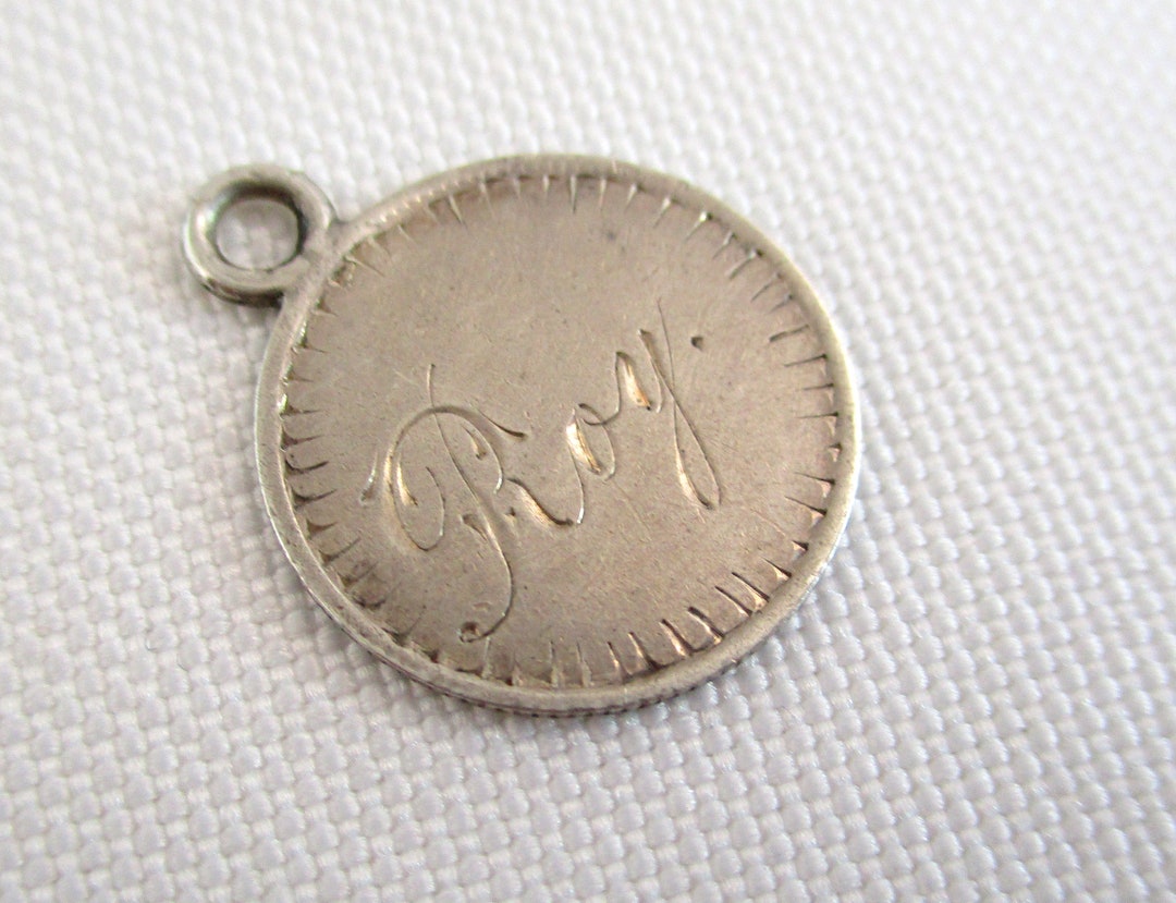 Vintage Love Token Coin Victoria Dei Gratia Regina Canada Roy Monogram ...