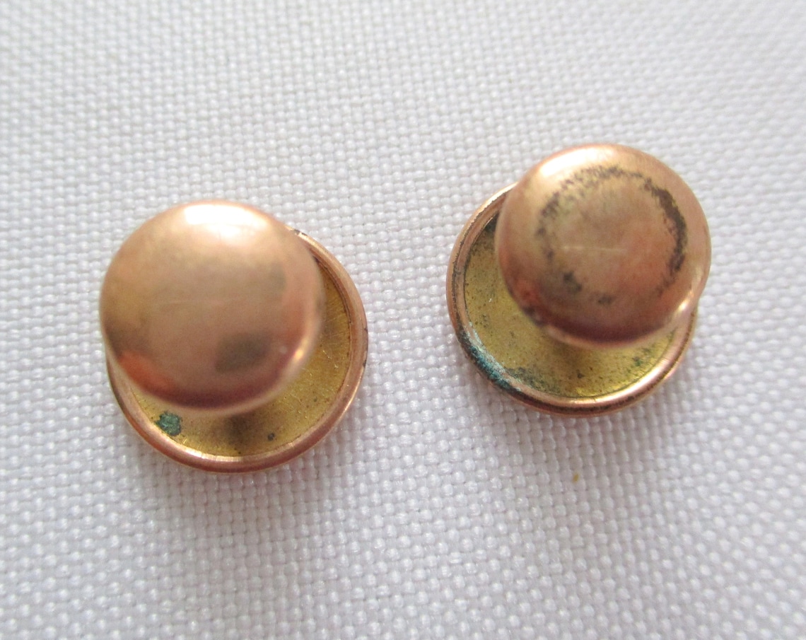 Vintage Group of 7 Collar Buttons and Shirt Studs - Etsy