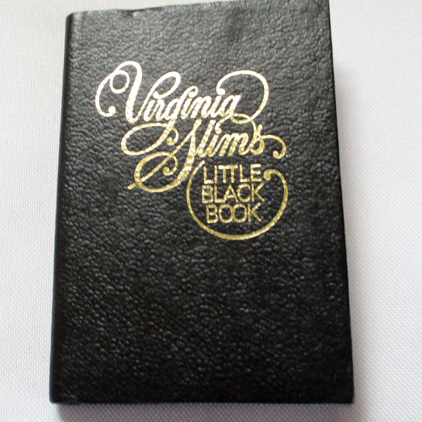 Virginia Slims Little Black Book - Etsy