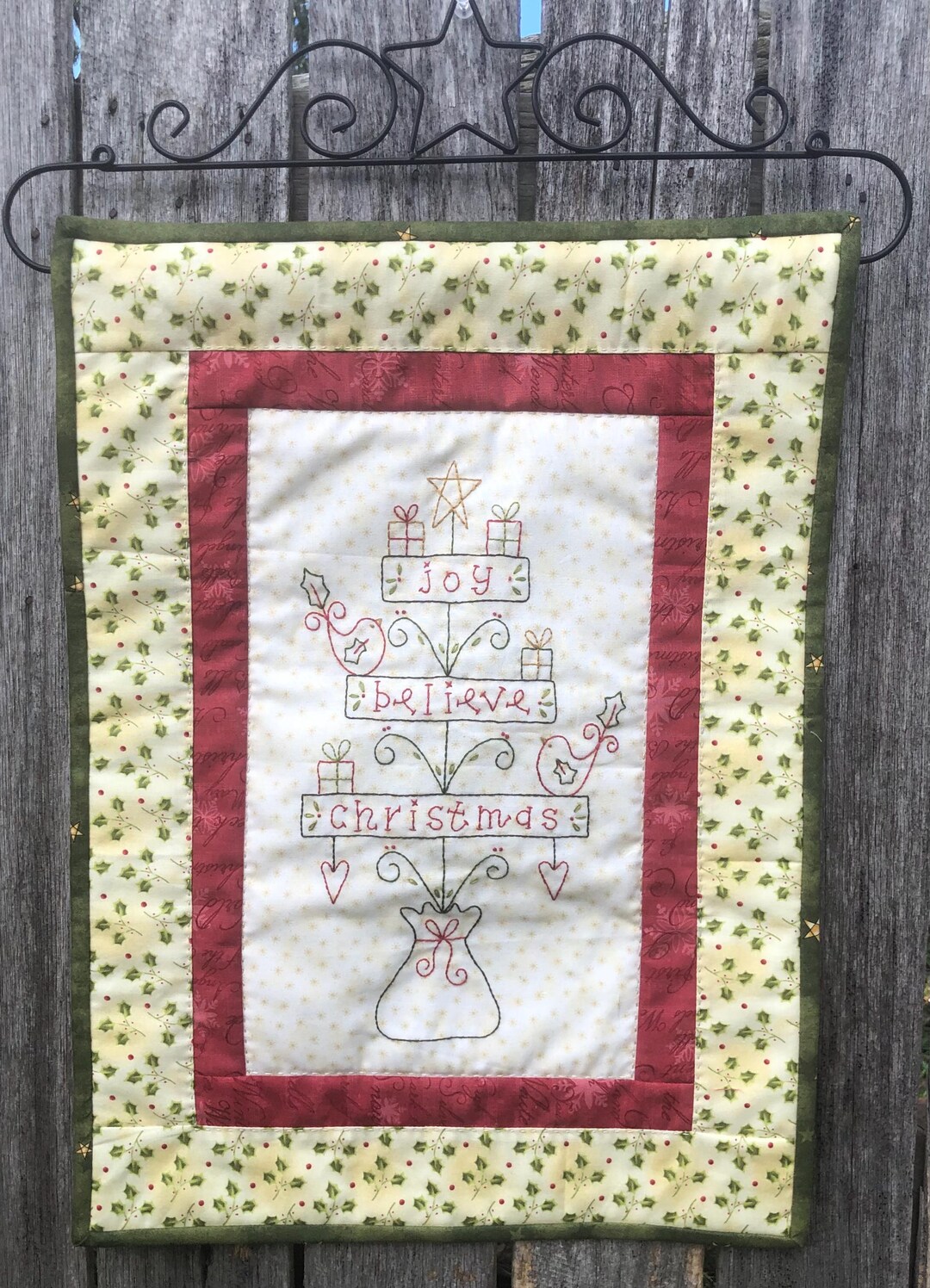 A Joyful Tree Wall Hanging - Etsy