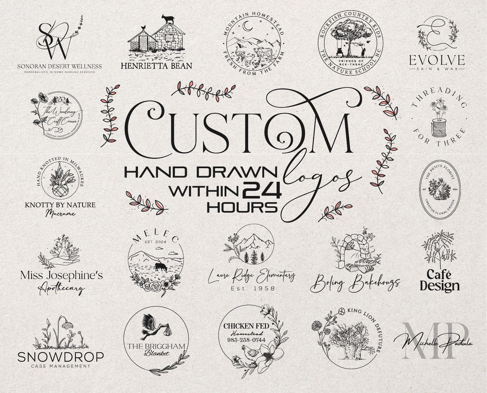 I Will Create a Professional Logo | Custom Business, Photography ...