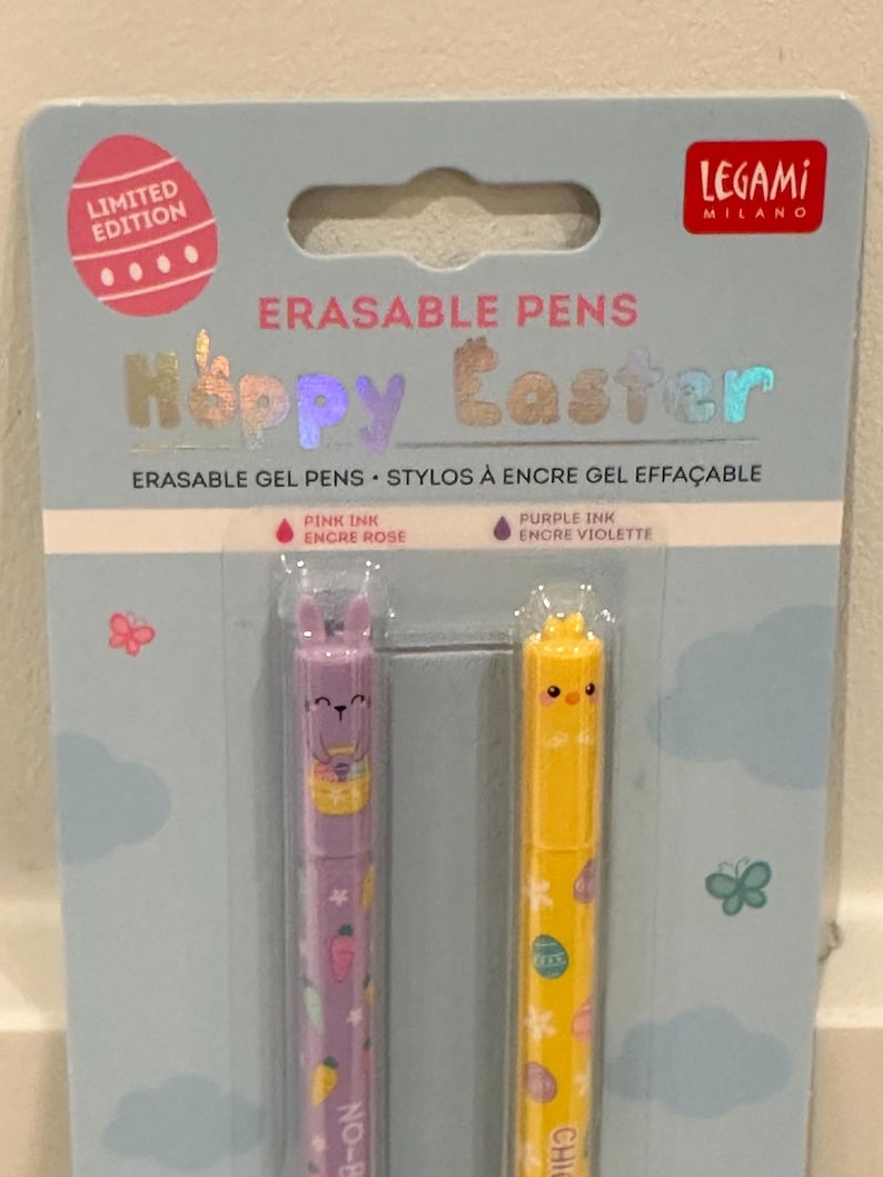 Hoppy Easter Legami Limited Edition Pen Set - Etsy