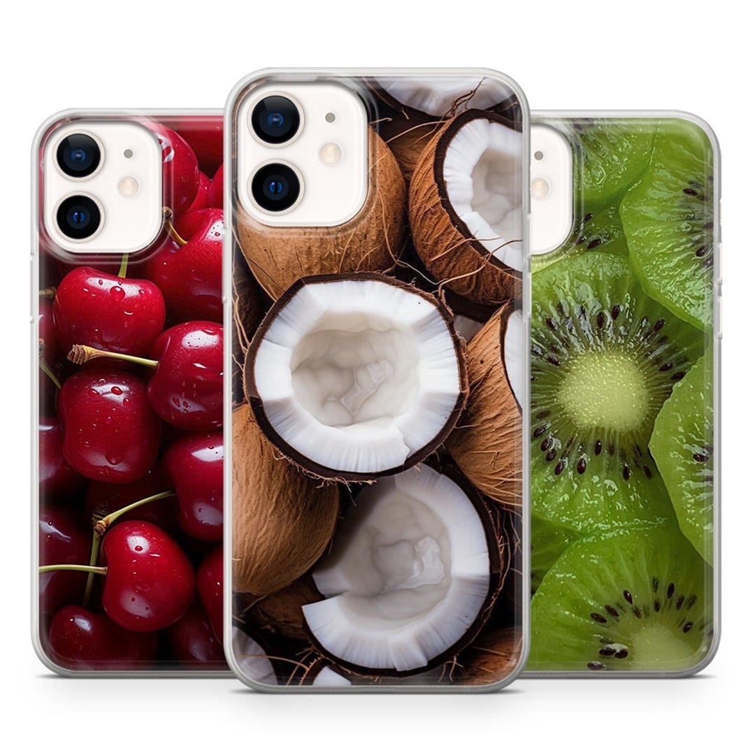 Food Phone Case Aesthetic Cool Cover for iPhone 16pro, 15, 14, 13, 12 ...