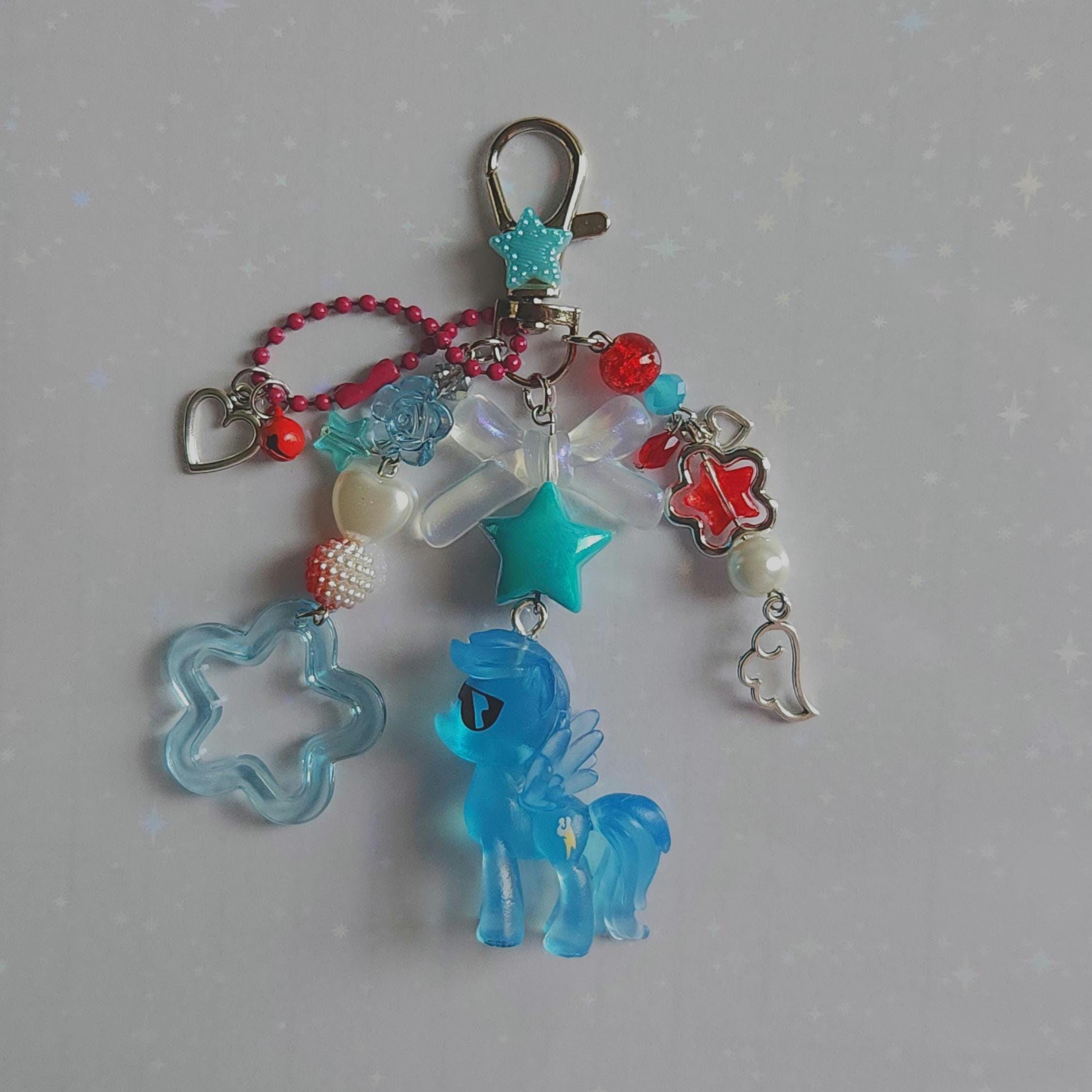 MLP My Little Pony Beaded Keychains - Etsy