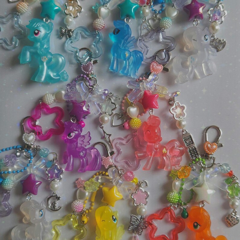 MLP My Little Pony Beaded Keychains RESTOCKED - Etsy