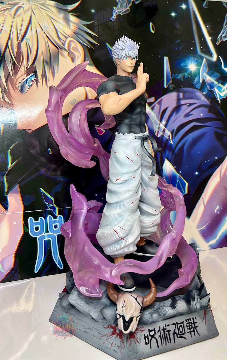 Satoru Gojo - Jujutsu Kaisen Action Figure Printed in Resin With 3D ...