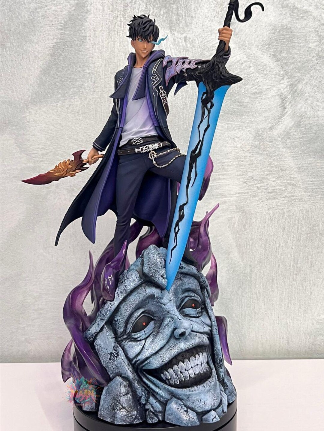 Sung Jin Woo- Solo Leveling Action Figure Printed in Resin With 3D ...
