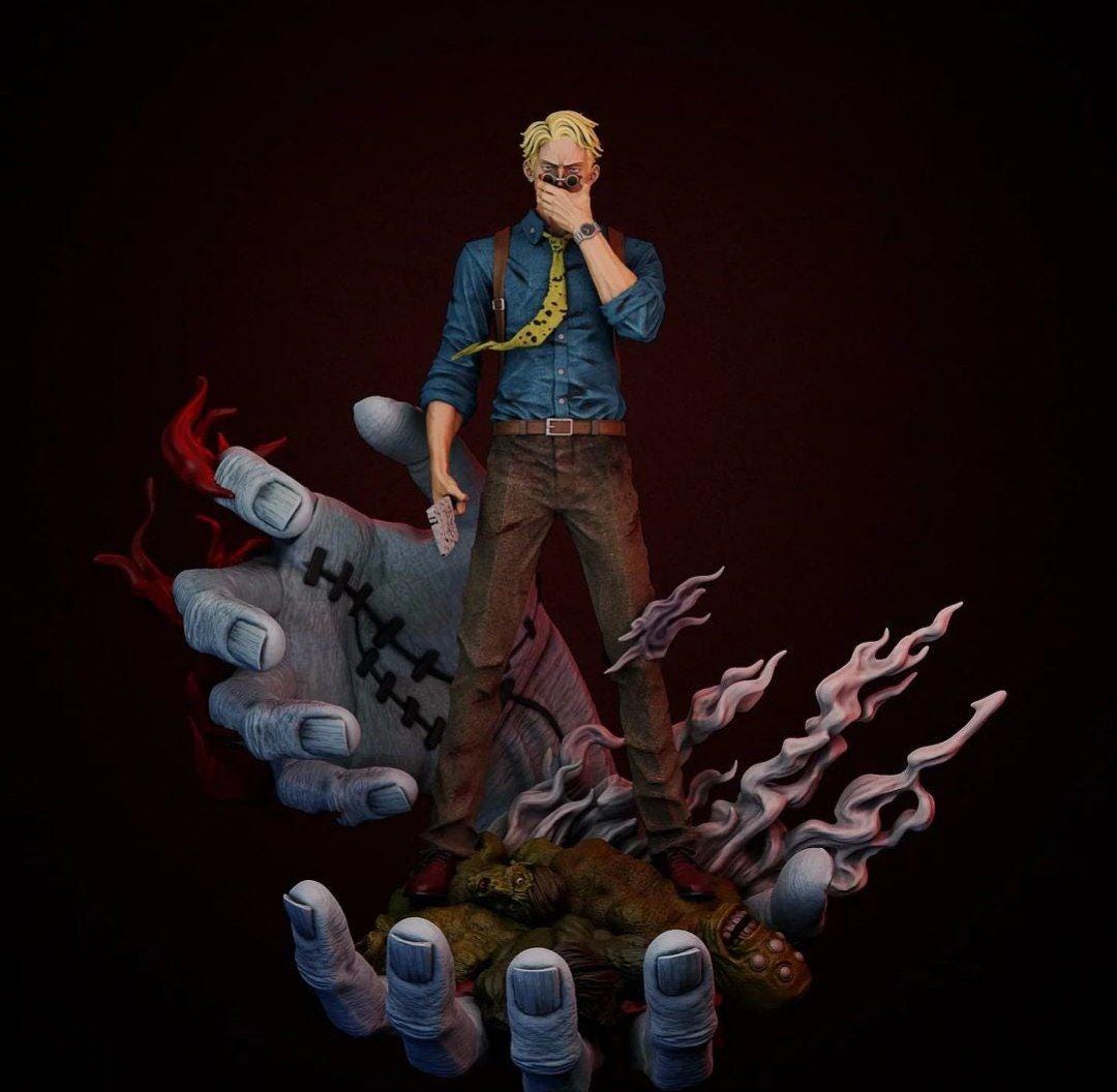 Kento Nanami - Jujutsu Kaisen Action Figure Printed in Resin With 3D ...