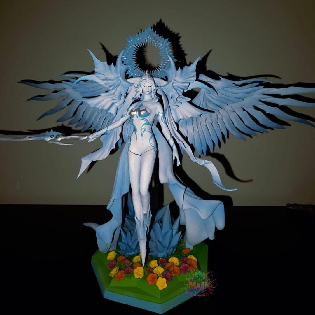 Hydaelyn - Final Fantasy Action Figure Printed in Resin With a 12K 3D ...