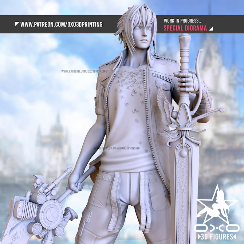 Lunafreya Nox Fleuret AND Noctis Lucis Caelum - Final Fantasy Action ...