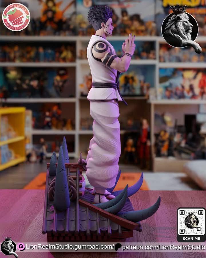 Ryomen Sukuna - Jujutsu Kaisen Action Figure Printed in Resin With 3D ...