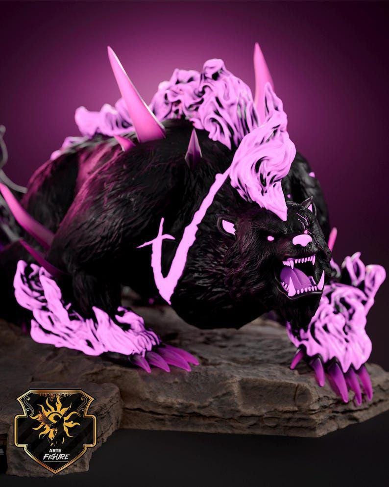 Sung Jin Woo & Igris - Solo Leveling Action Figure Printed in Resin ...