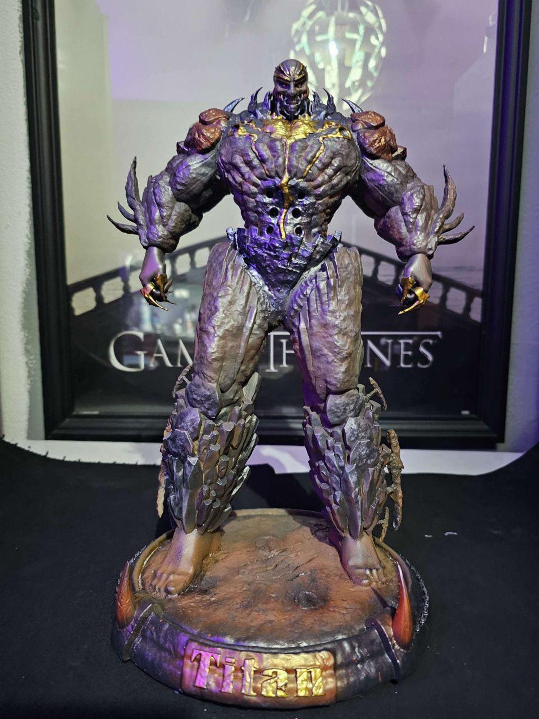 Titan - Final Fantasy Action Figure Printed in Resin With 3D Printer in ...