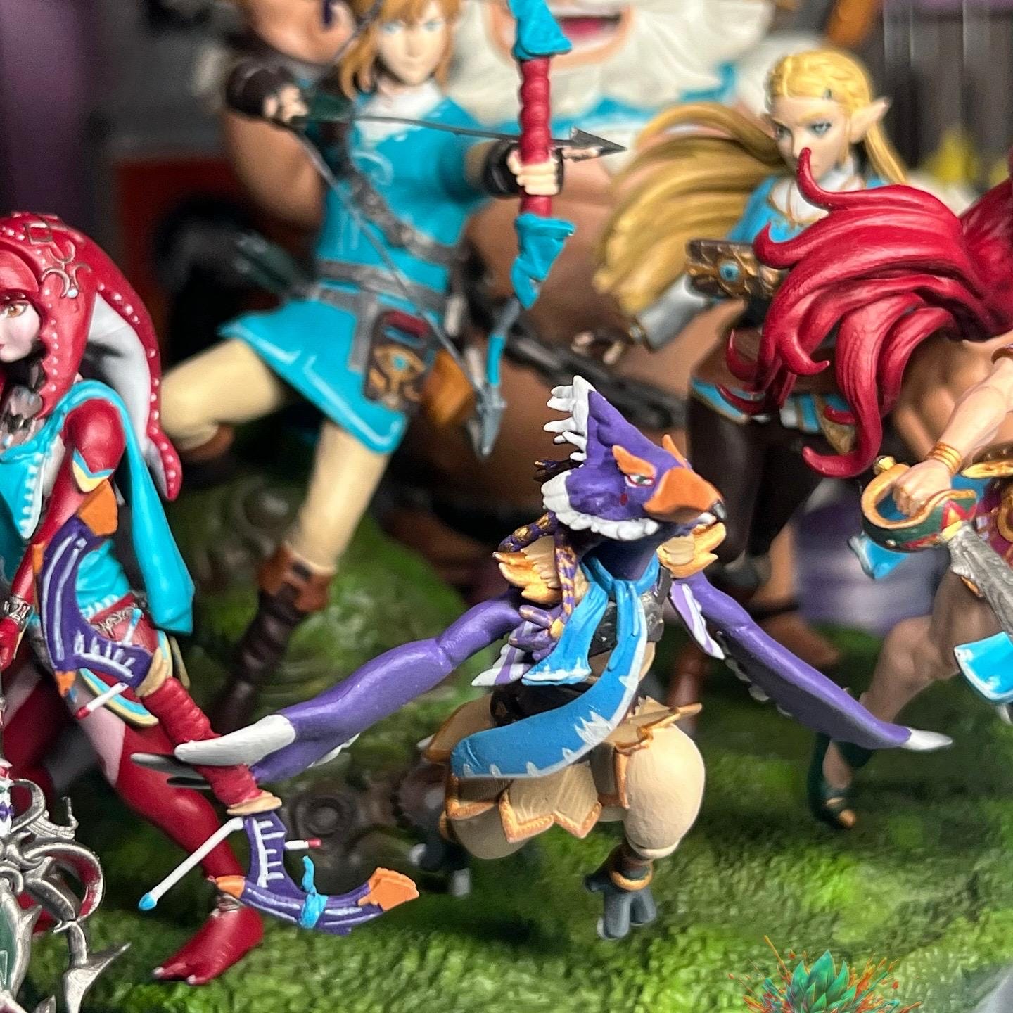 Diorama - the Legend of Zelda Action Figure Printed in Resin With 3D ...