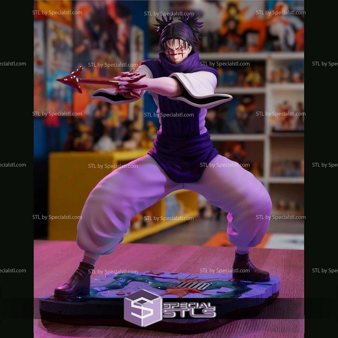 Choso Jujutsu Kaisen Action Figure Printed in Resin With 3D Printer in ...