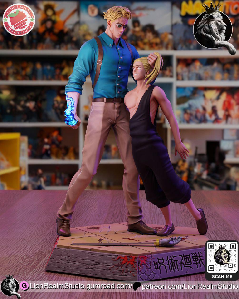 Nanami - Jujutsu Kaisen Action Figure Printed in Resin With 3D Printer ...