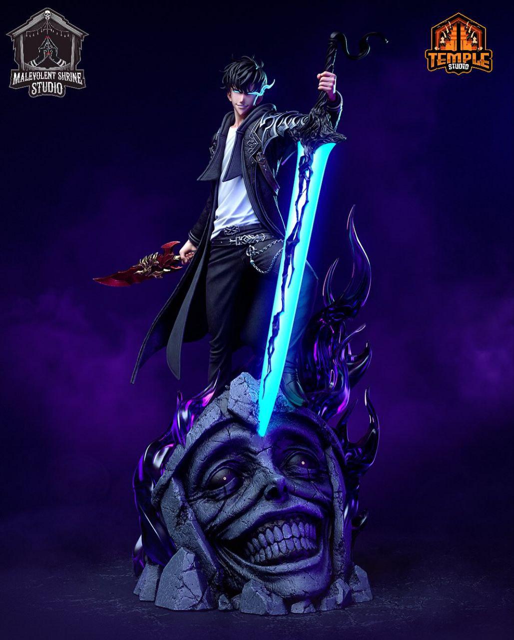 Sung Jin Woo- Solo Leveling Action Figure Printed in Resin With 3D ...