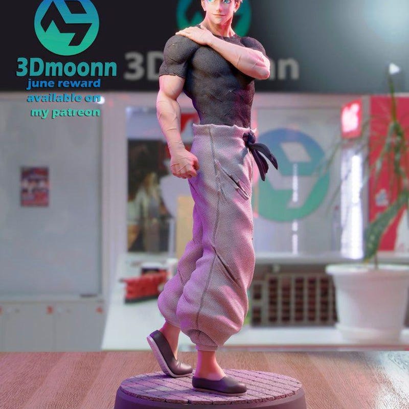 Gojo Shinjuku Action Figure - Etsy