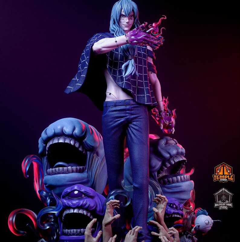 Mahito - Jujutsu Kaisen Action Figure Printed in Resin With 3D Printer ...