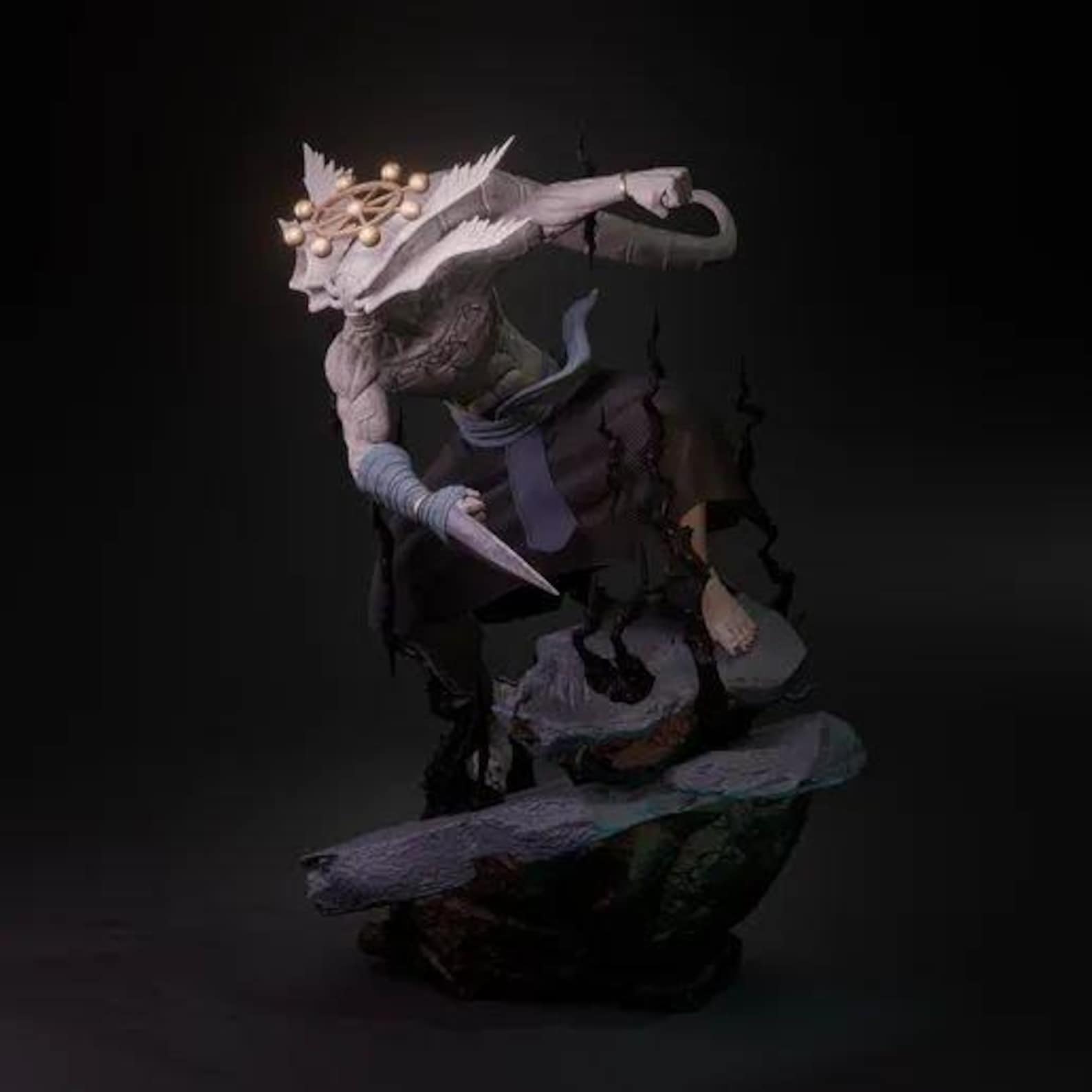 Mahoraga - Jujutsu Kaisen Action Figure Printed in Resin With a 12K 3D ...