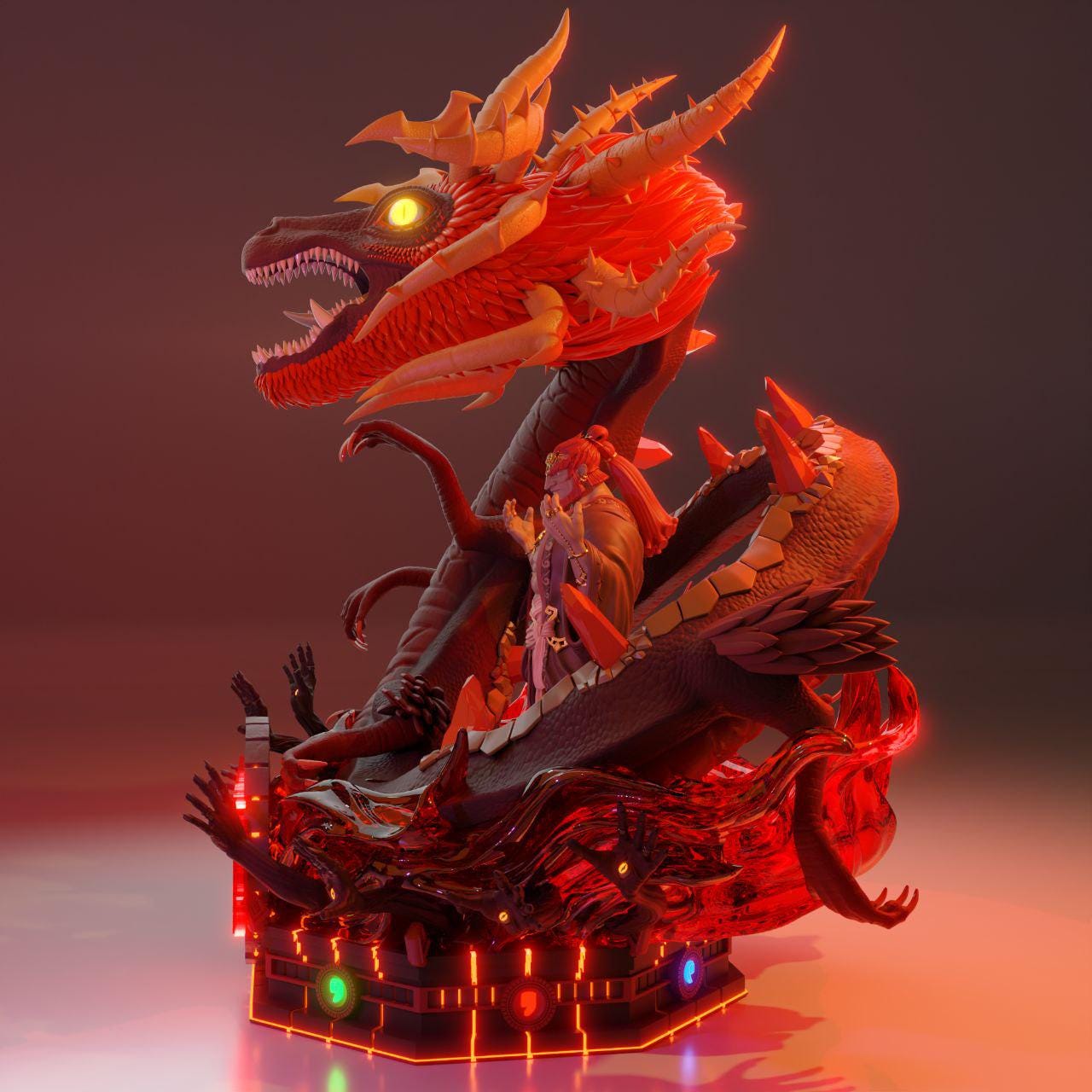 Ganondorf & Dragon - the Legend of Zelda Action Figure Printed in Resin ...