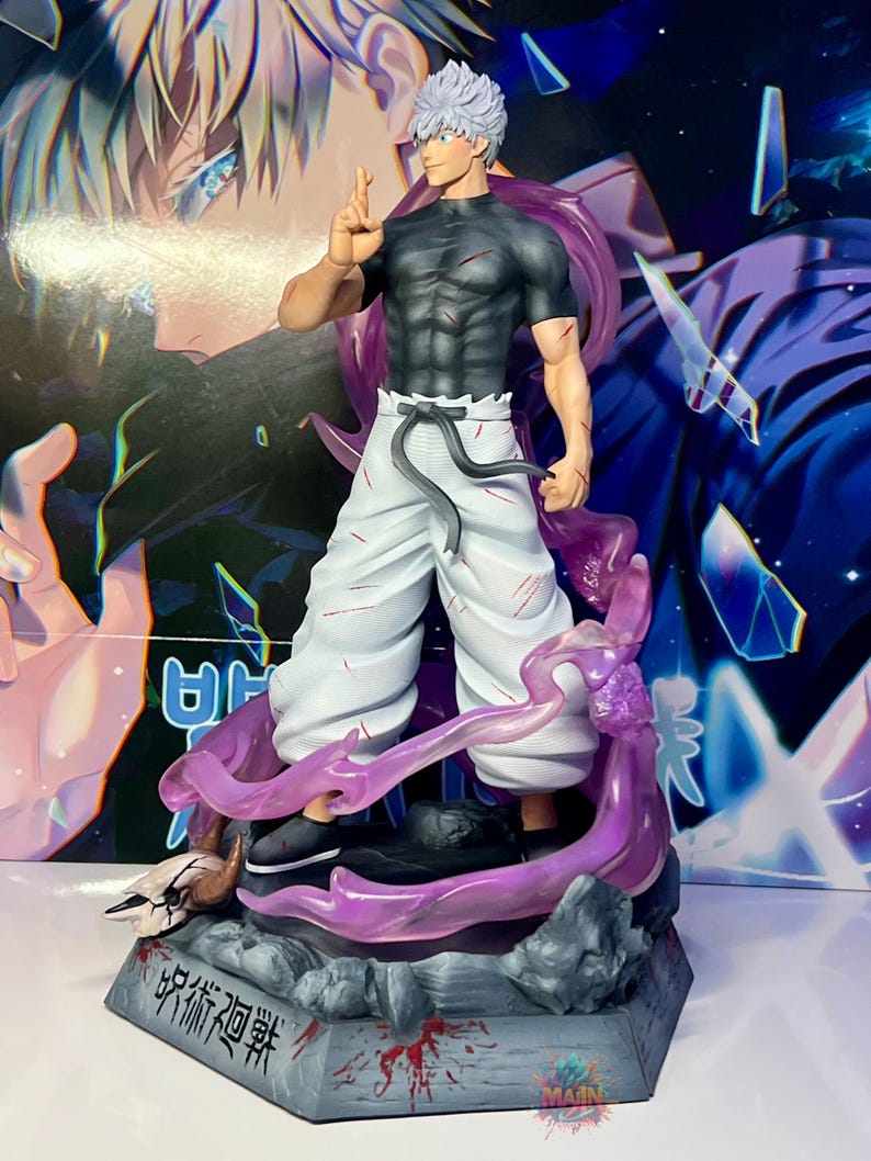 Satoru Gojo - Jujutsu Kaisen Action Figure Printed in Resin With 3D ...
