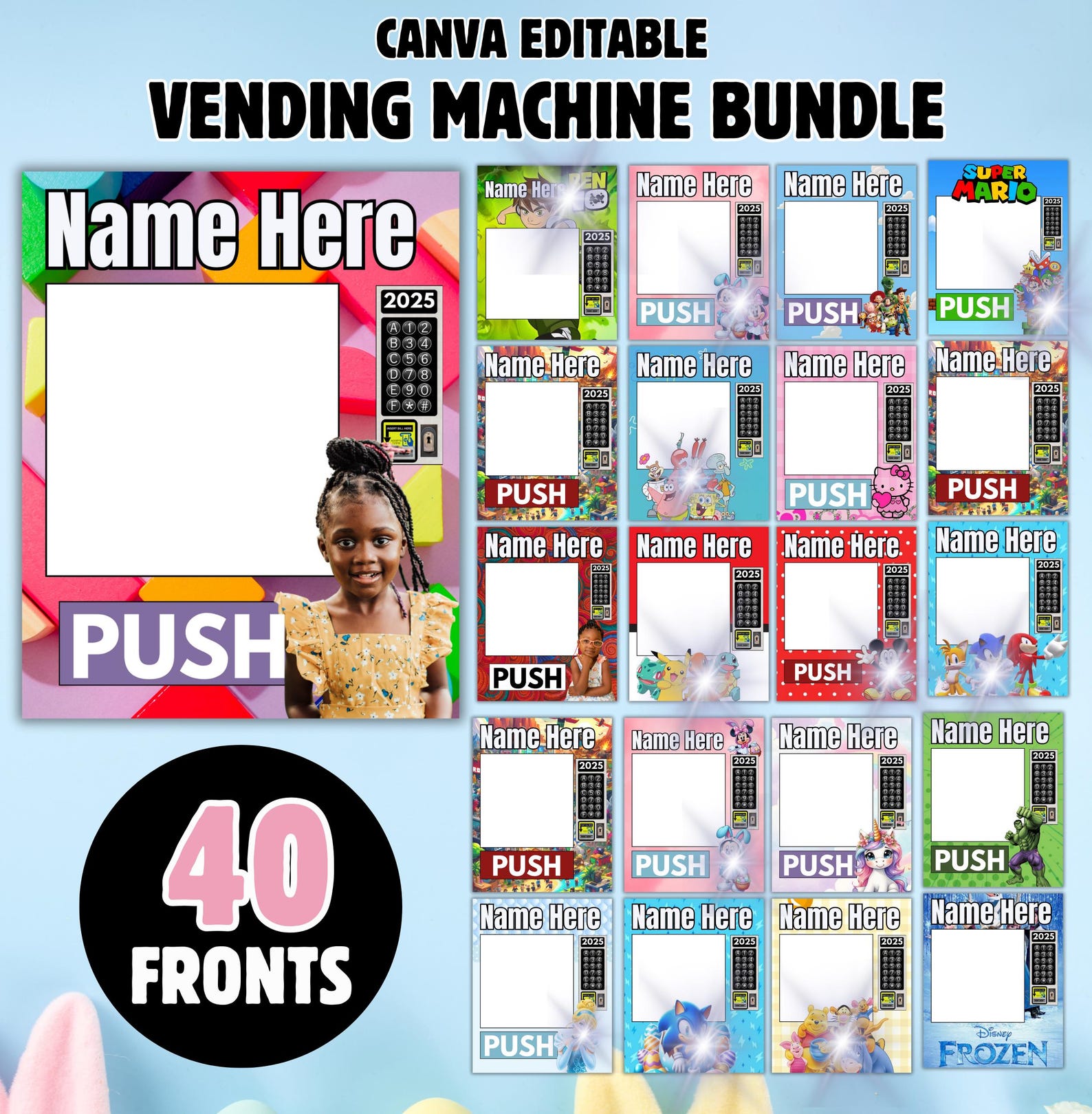 Trendy BESTSELLER Easter Vending Machine Designs, Birthday Vending ...