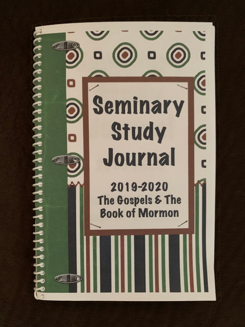 Complete LDS Seminary Study Journal 2019-2020 The Gospels and | Etsy