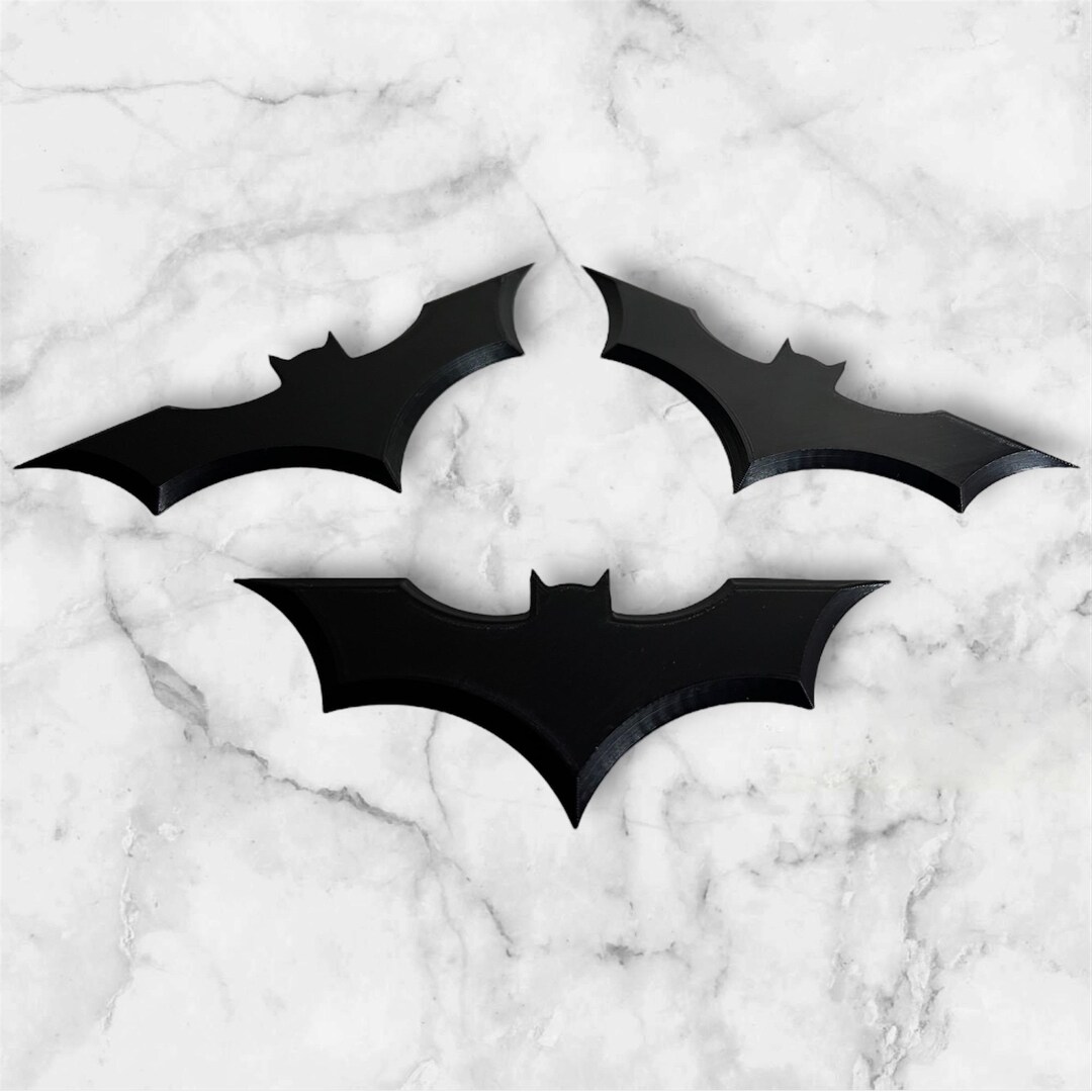 Batman-style Throwing Knives 3-pack Precision Batarang-inspired Blades ...