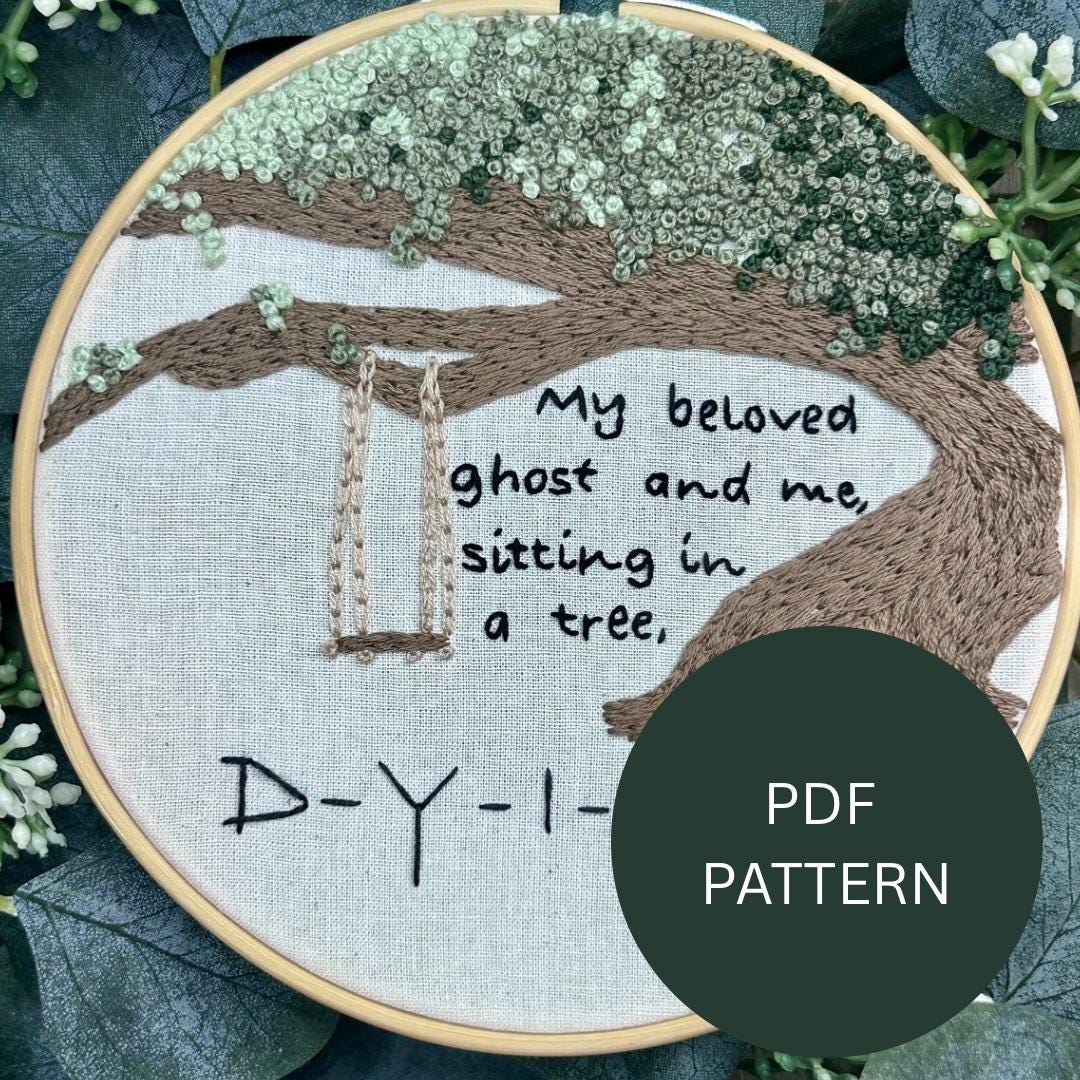 Embroidery Pattern - DYING - TS - Etsy