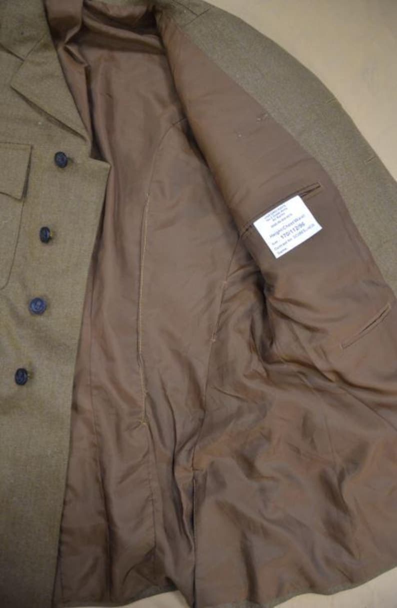 Vintage British Army No.2 Jacket With the Rifles Buttons and Lance ...