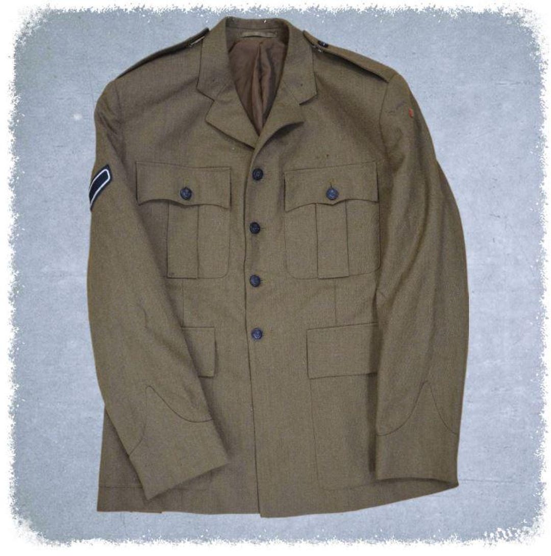 Vintage British Army No.2 Jacket With the Rifles Buttons and Lance ...