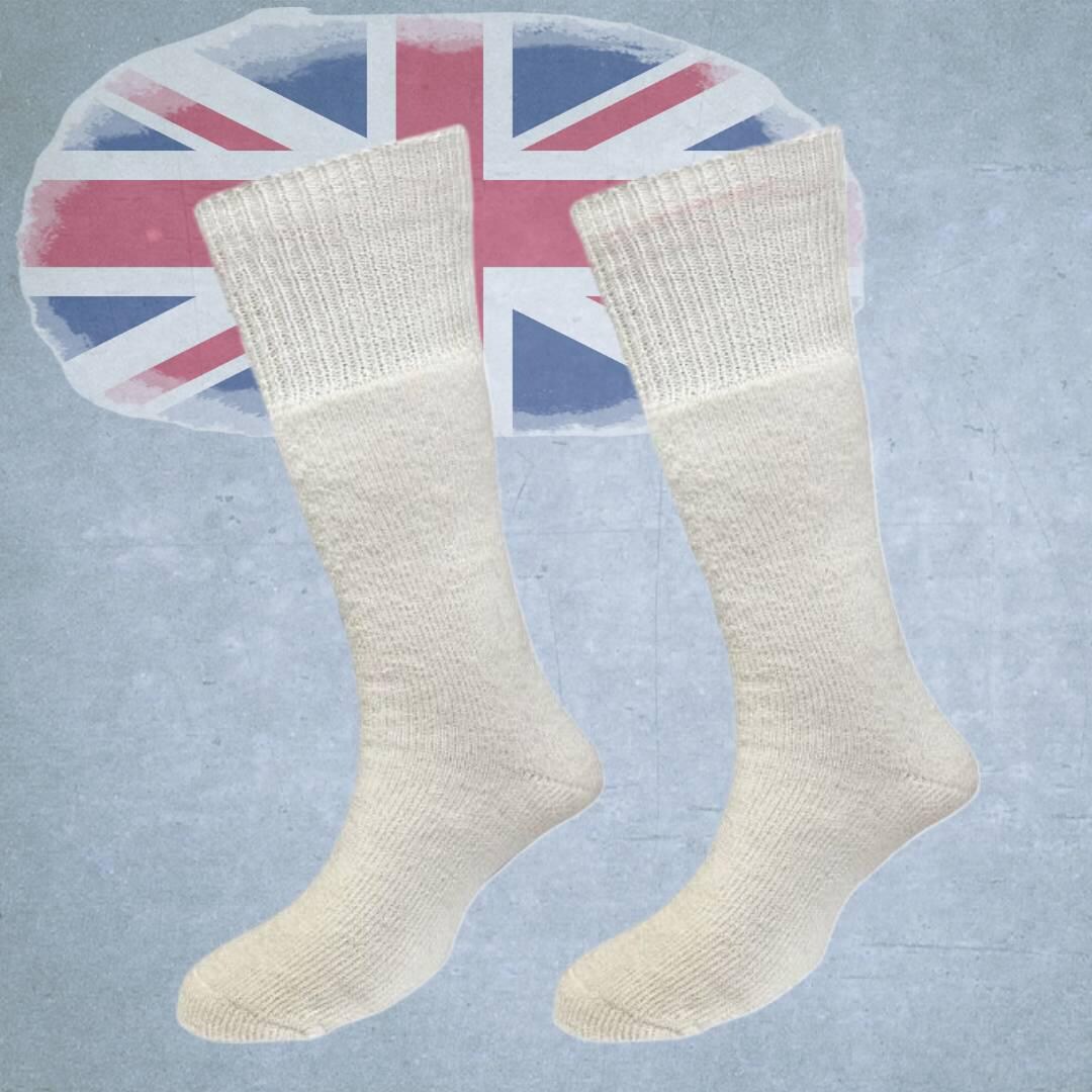 British Army Wool Socks Extreme Cold Weather, Vintage Military Surplus ...