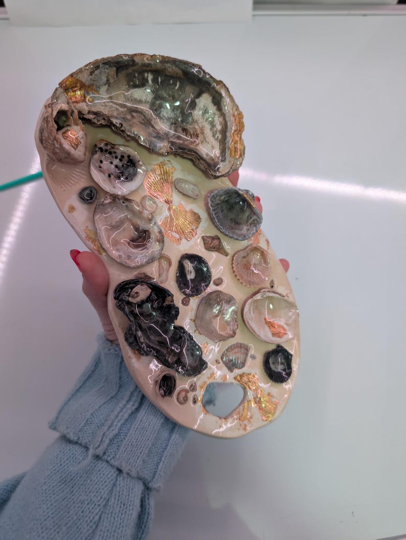 Glamor Seashell Paint Palette - Etsy