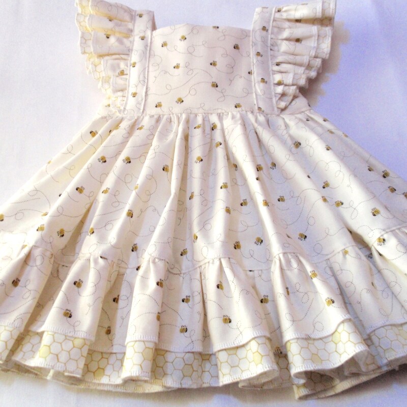 Boho Summer Dress Bees - Etsy