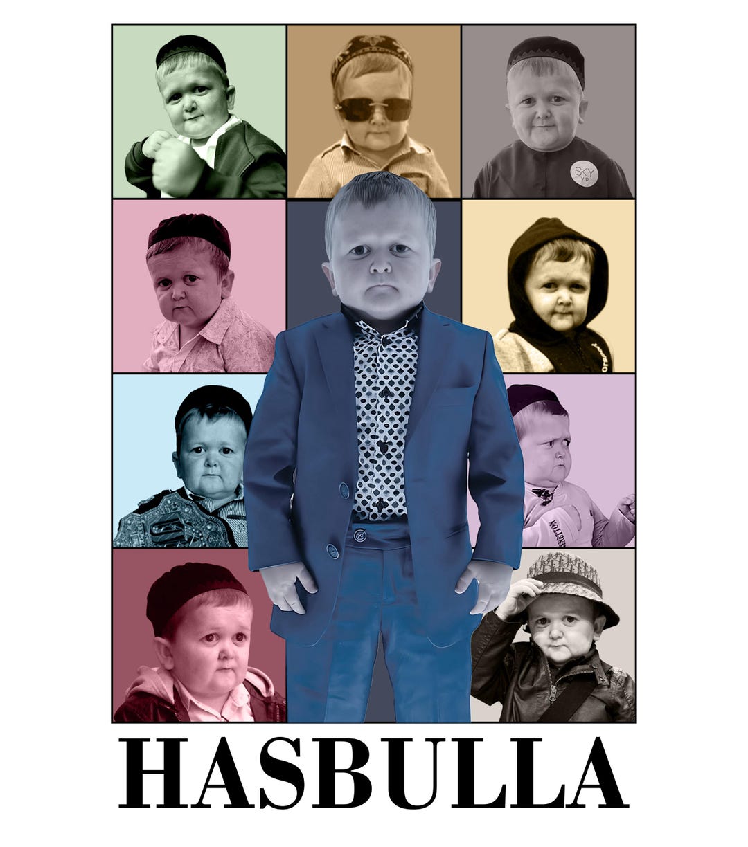 King Hasbulla PNG T-shirt Design, Hasbulla Homage Shirt, Fun Graphic ...