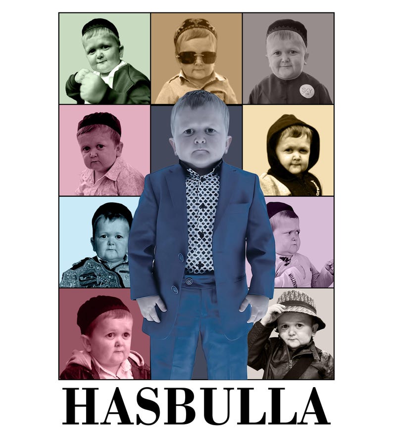 King Hasbulla PNG T-shirt Design, Hasbulla Homage Shirt, Fun Graphic ...