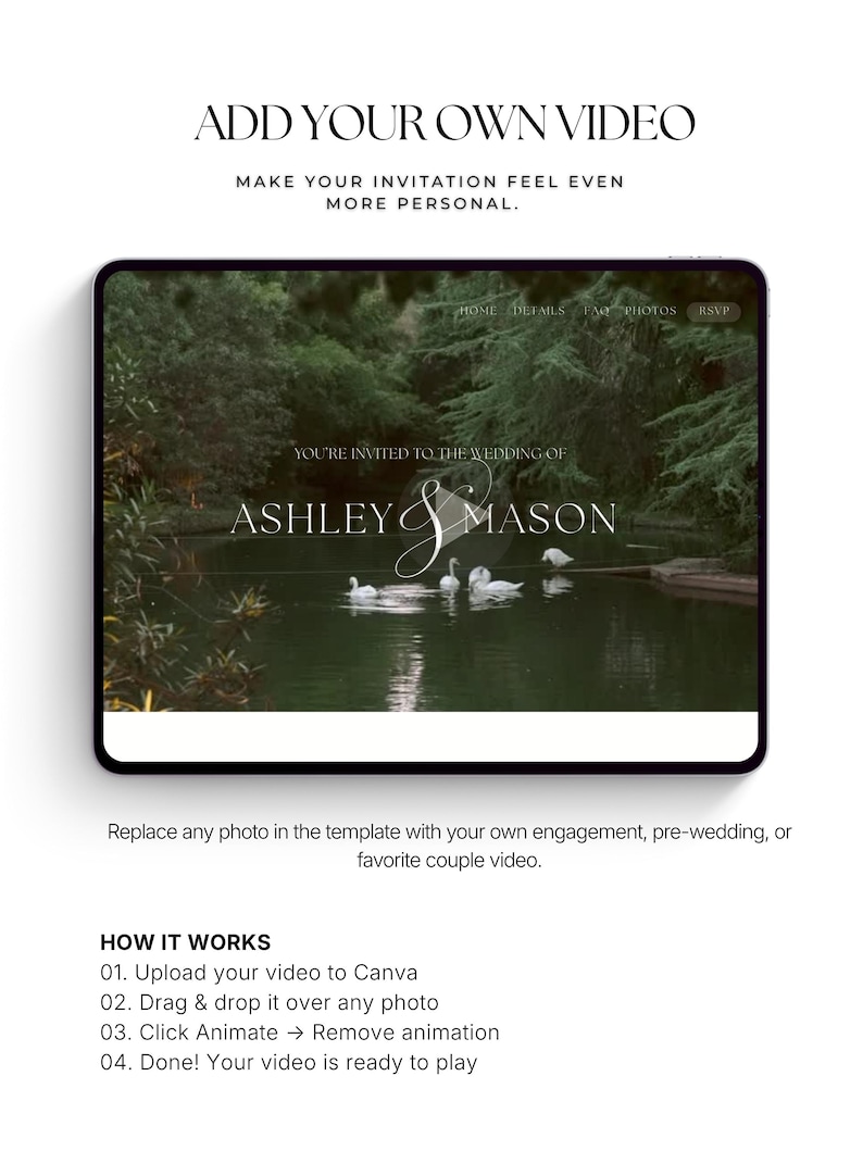 Old Money Wedding Website Template, Vintage Editorial Green Burgundy ...