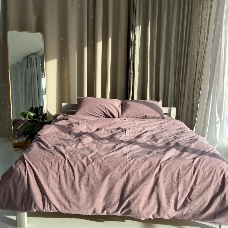 Dusty Rose Sheets - Etsy