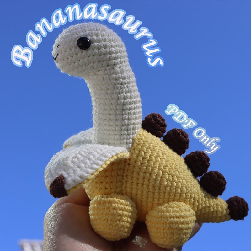 Bananasaurus Crochet Pattern - Etsy