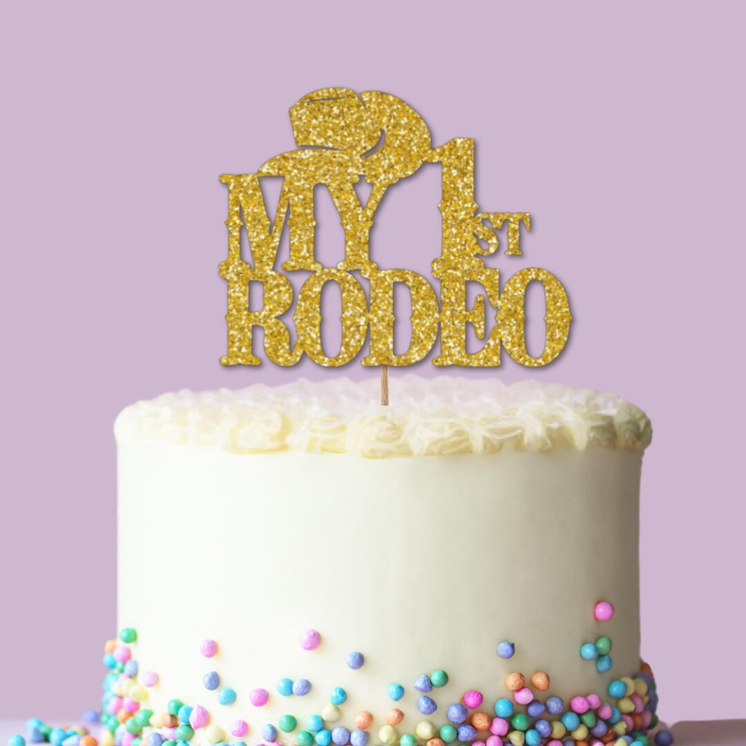 Rodeo Cake Topper, Rodeo Birthday Party Decorations, Howdy Party Decor ...